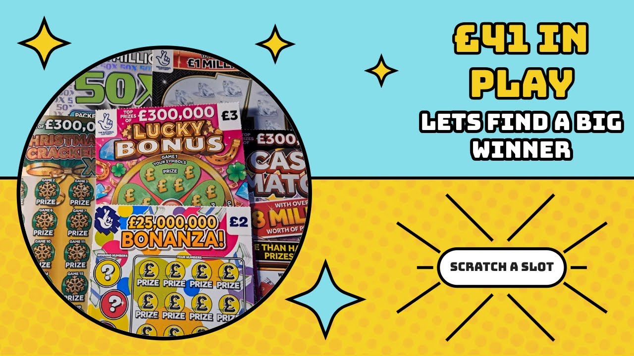 selection of scratch cards £41 in play lets find that big winner - YouTube