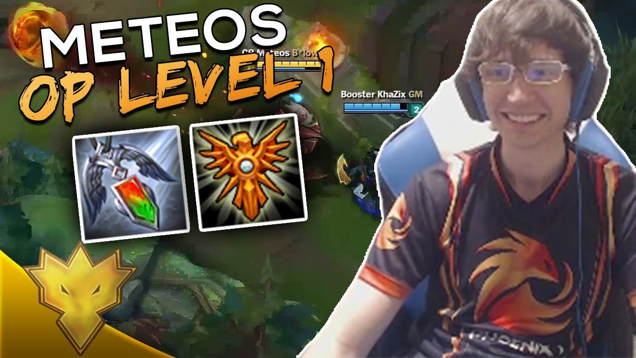 Meteos - HOW TO WIN LANE LEVEL 1 - League of Legends Funny Moments ...