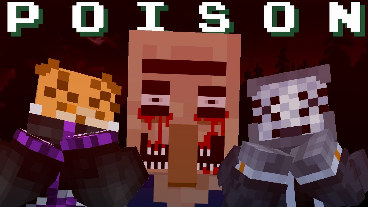 We Played a Minecraft Horror Map for Halloween! (Poison Horror Map ...