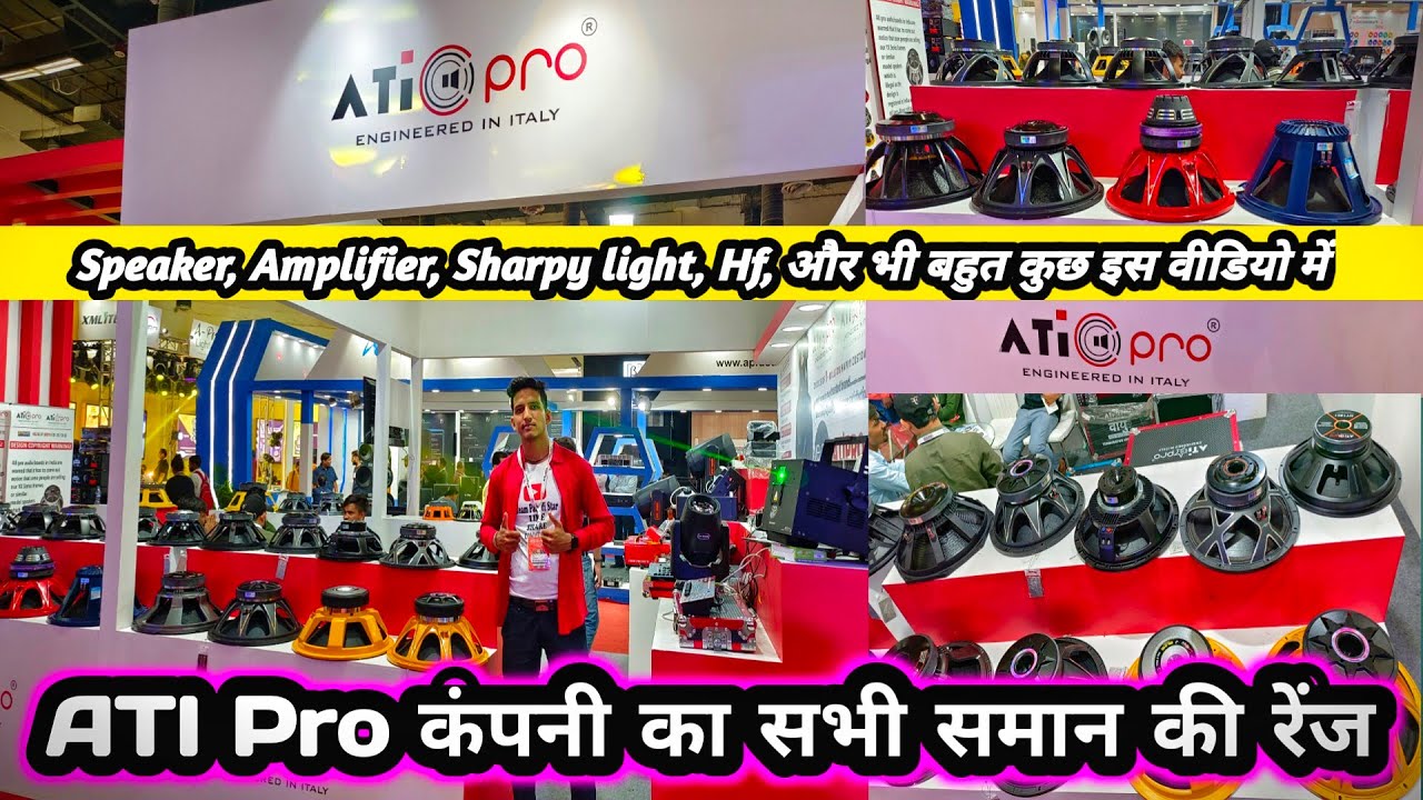 Ati Pro Dj Speakers, Amplifiers, Mixers, Sharpy Light, Hf etc. | All ...