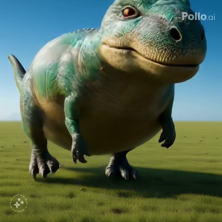 T-rex inflation🦖🦖🦖 By: pollo ai #ai #funny #dinosaur - YouTube