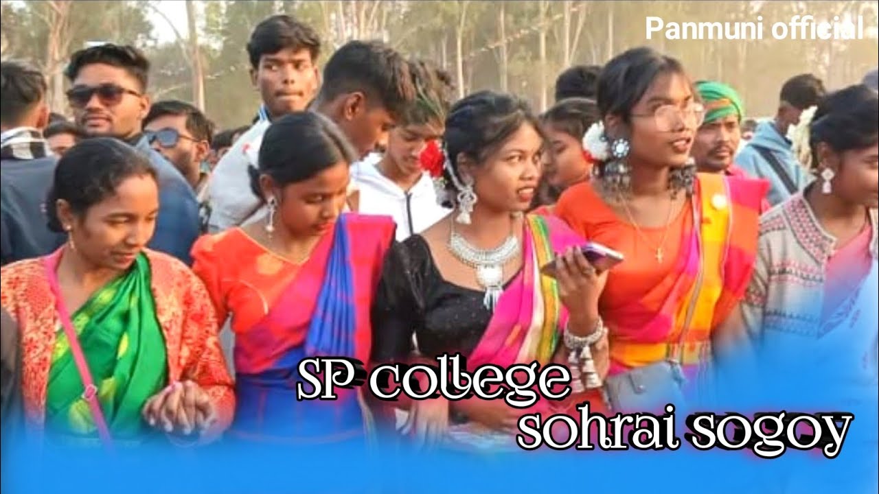 Sp college Dumka 2025//Sin jhumur jhumur Sohrai song//sagun sohrai ...
