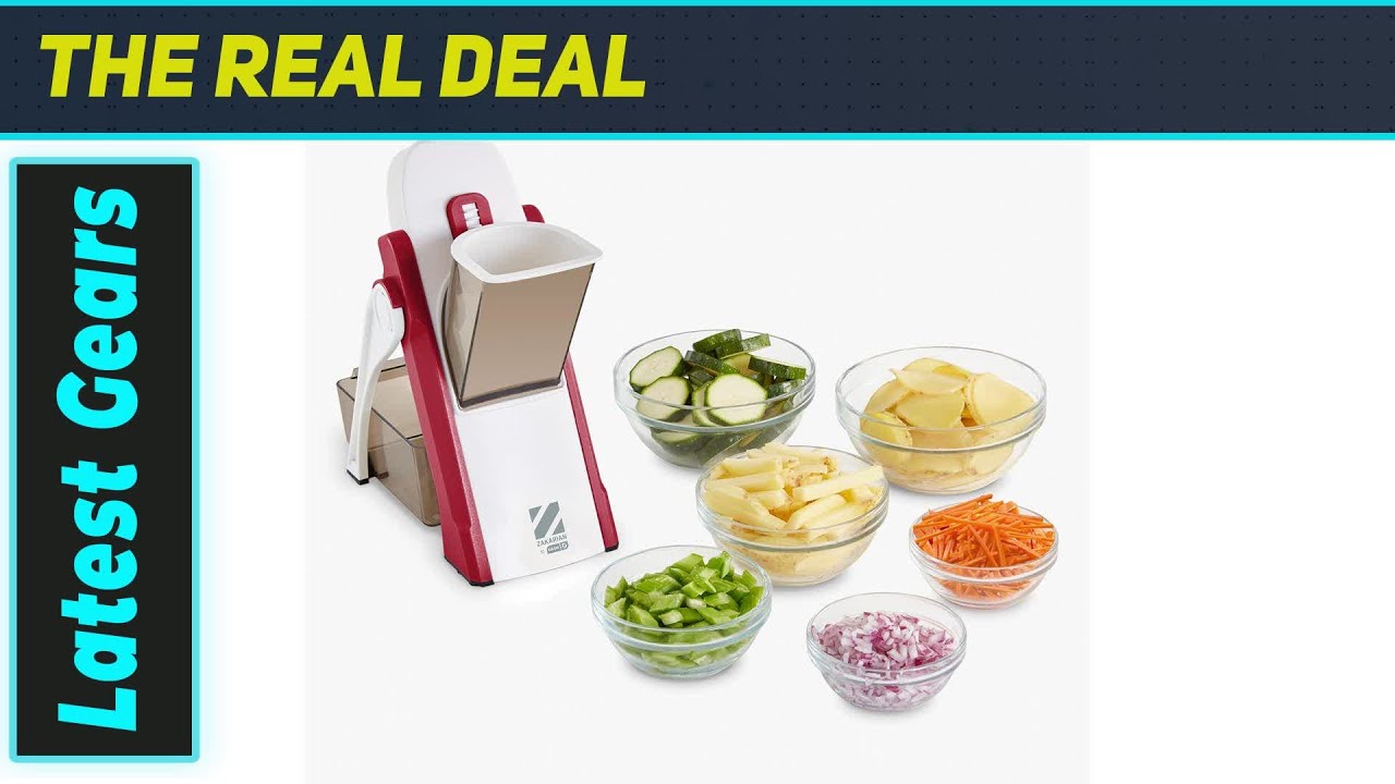 DASH Safe Slice Mandoline: The Ultimate Kitchen Tool - YouTube