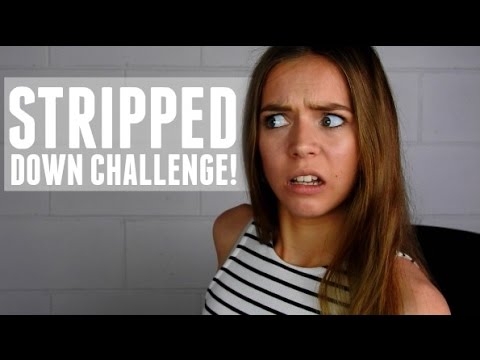 STRIPPED DOWN CHALLENGE! - YouTube