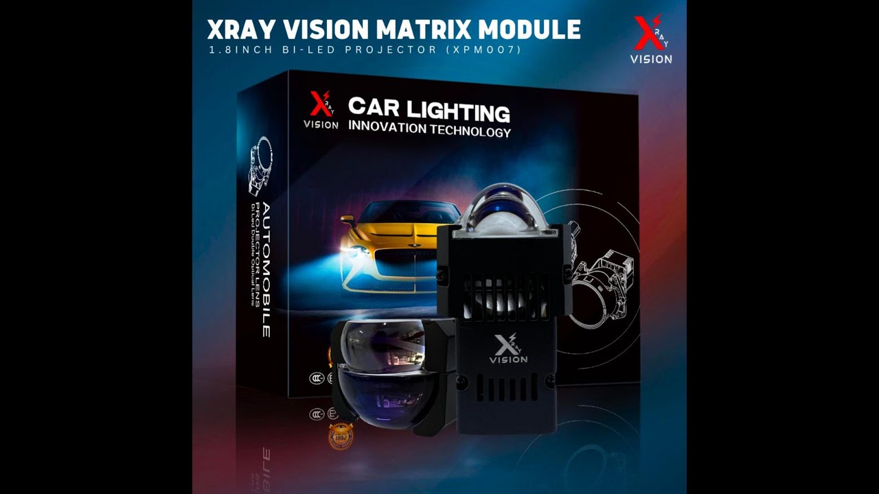 Xray Vision Matrix Module 1.8inch Bi-Led Projector 6000K V2 | #XPM007 ...