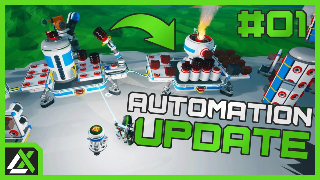 AUTOMATION UPDATE #01 - Auto-Arm, Ressourcenkanister, Shop,... | 🚀 ...