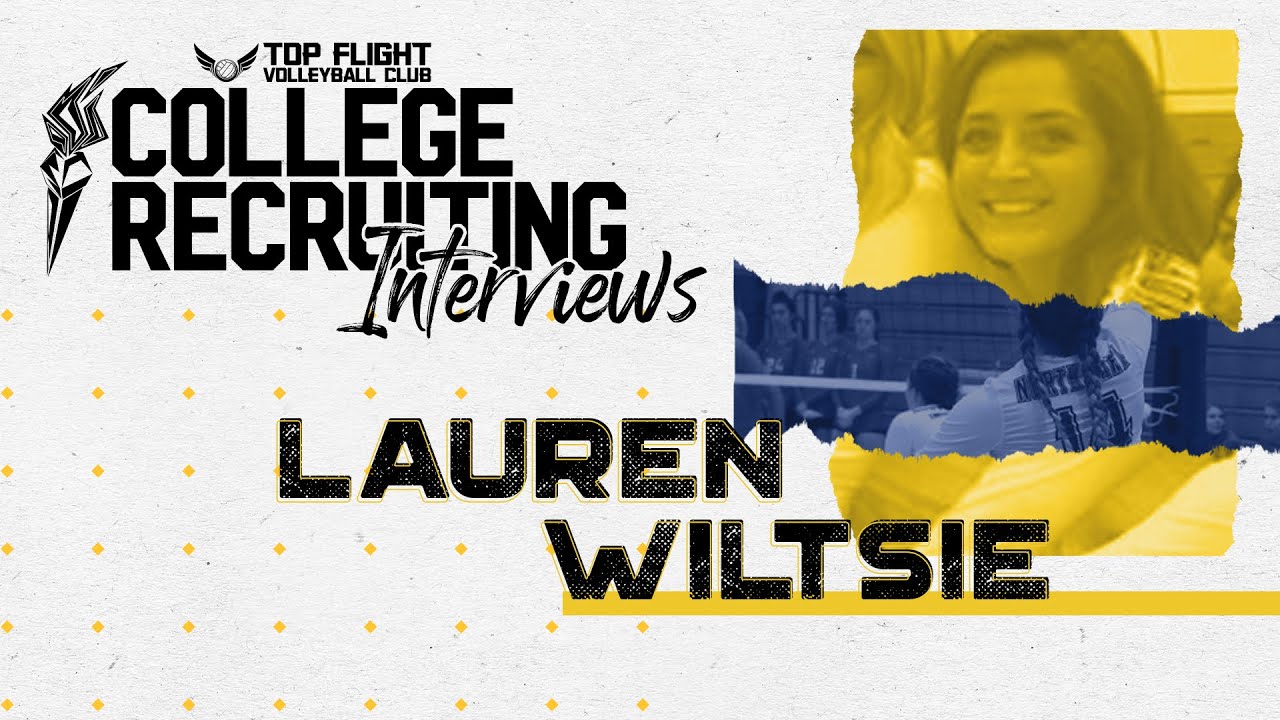 Top Flight College Recruiting Interview: Lauren Wiltsie - YouTube