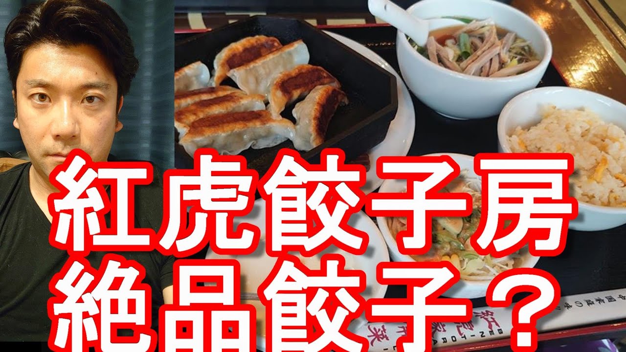 静岡県浜松市！市街地の紅虎餃子房で950円の昼食！Chinese lunch at Benitora-gyozabou in ...