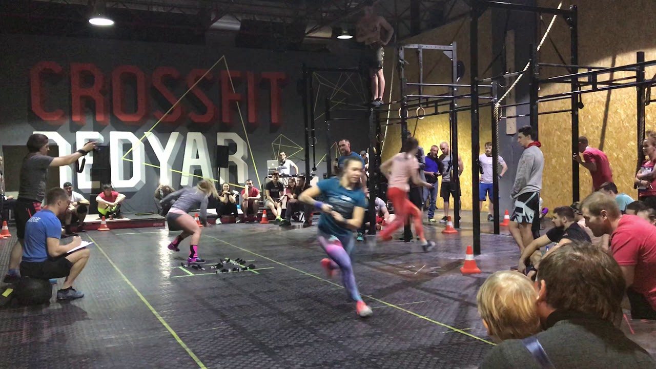CrossFit Redyar Winter Cup 2017 Shuttle Run - YouTube