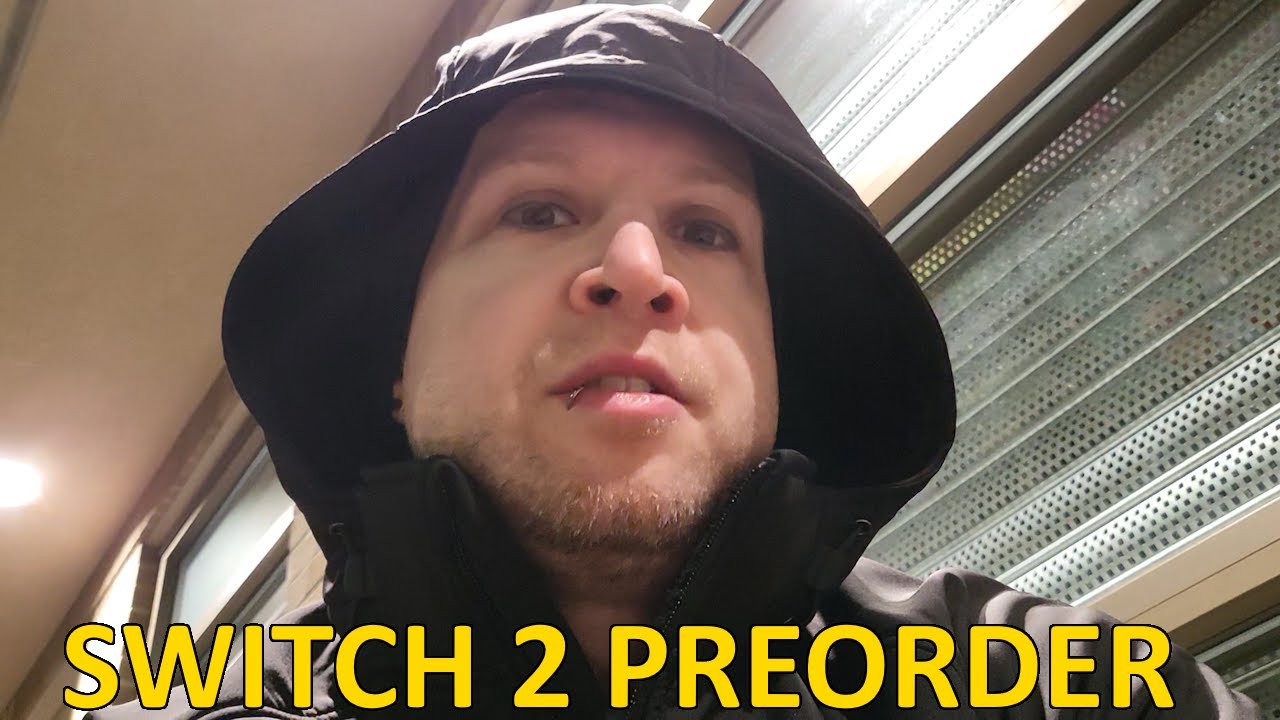 waiting in line for 8 hours to preorder the Nintendo Switch 2 (i hope ...