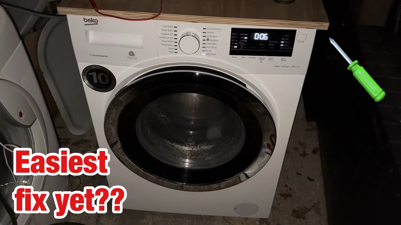 Beko WX943440W washing machine || Faulty Inverter module repair - YouTube