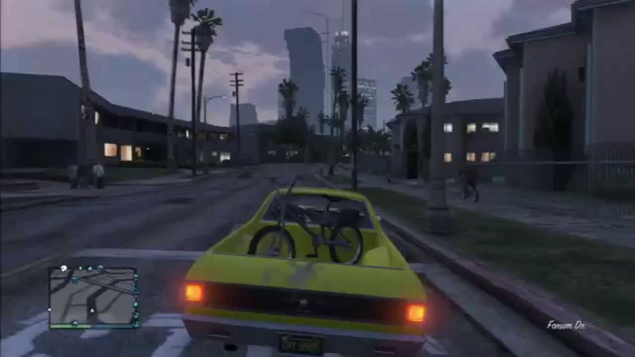 GTA 5: Online BMX Spawn Locations - YouTube