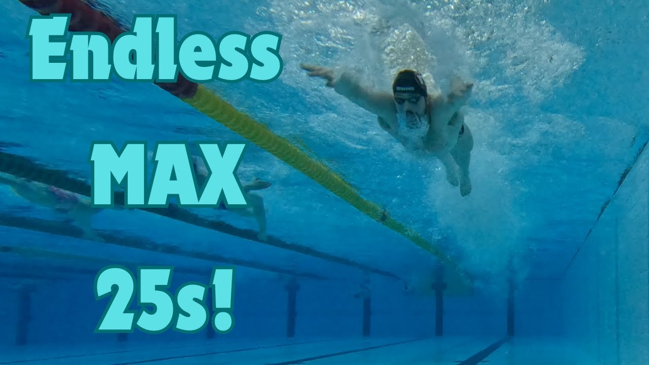 Race Pace / VO2 MAX Session - Full Underwater Cam - YouTube