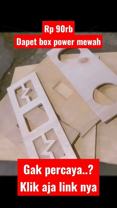 kirim lagi nih box power triplek mewahnya - YouTube