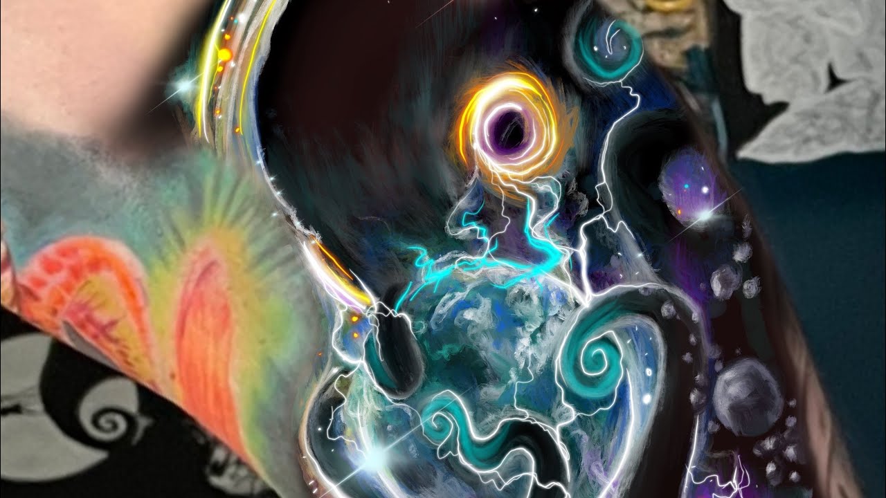 Tattoo Preparation: Black Hole Octopus - YouTube