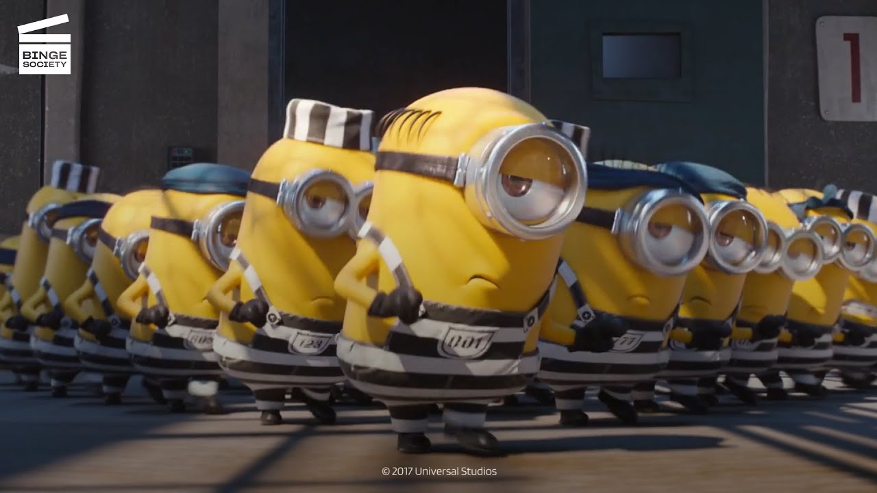 Despicable Me 3 (1/8) | The Minions Run the Prison | Cartoon For Kids ...