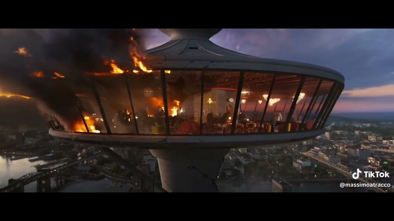 final destination tower collapse but I voice over it - YouTube