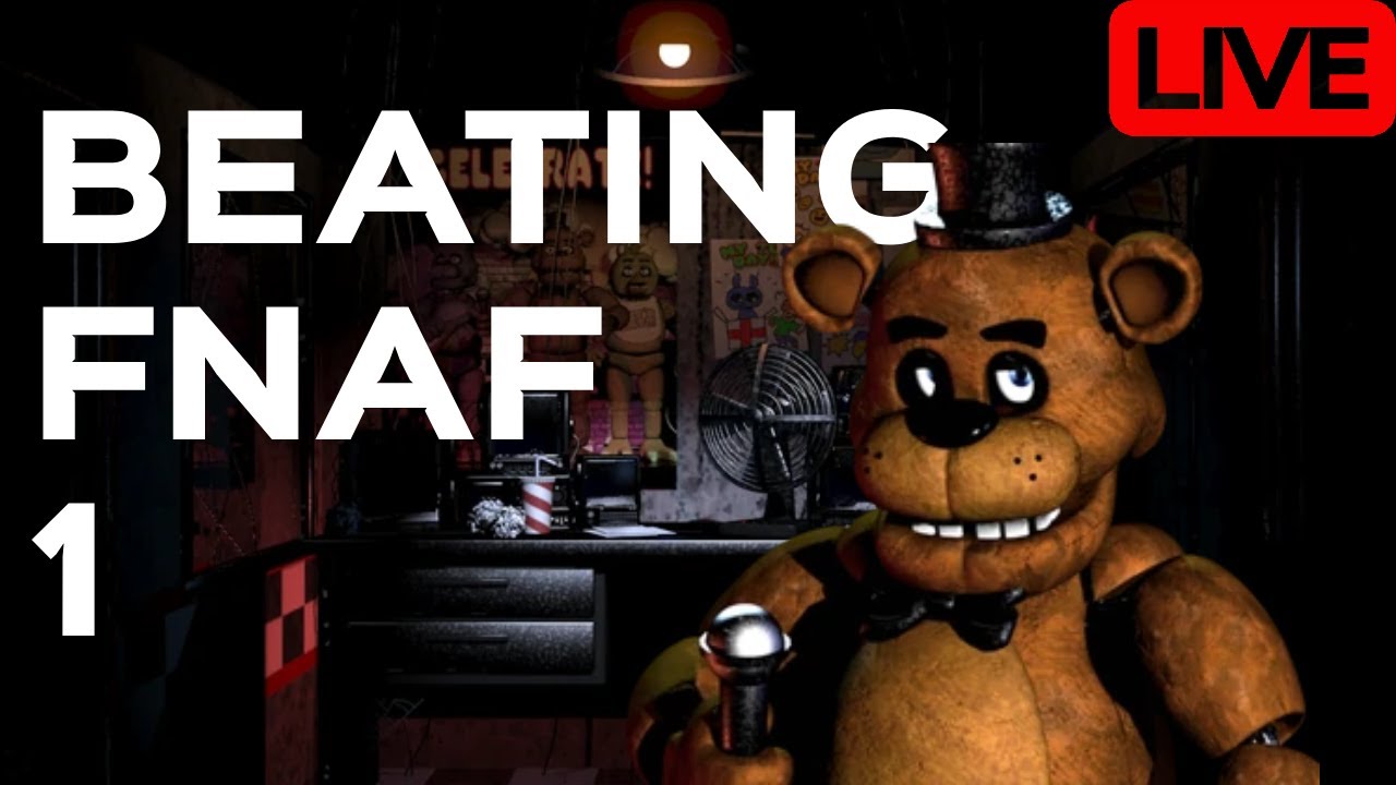 BEATING FNAF 1! (Short Stream 1) - YouTube