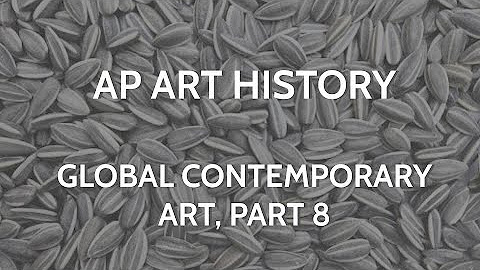 AP Art History Units 9 and 10 - The Pacific and Global Contemporary ...
