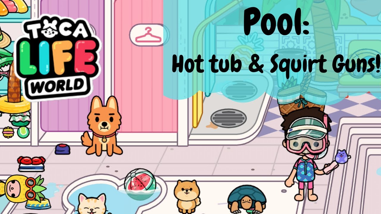 Beat the heat at the local pool | Playing Toca Life World | Toca Boca ...