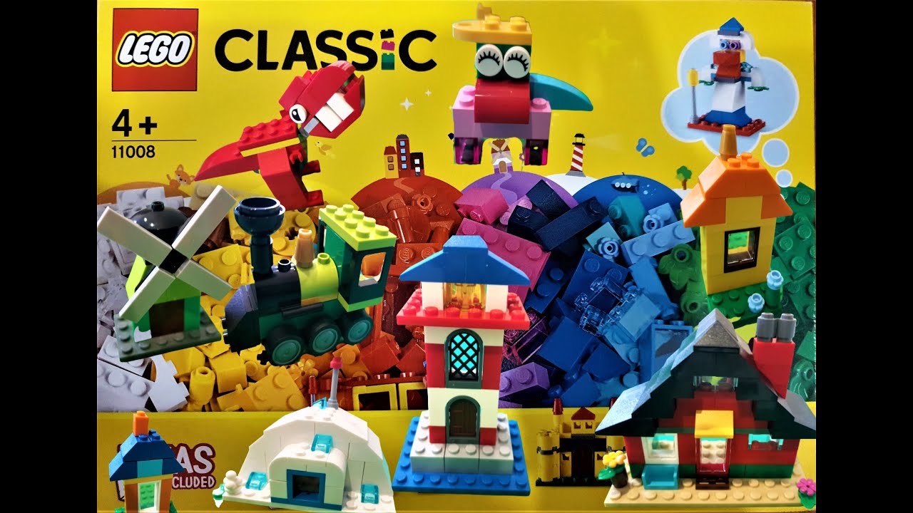 LEGO CLASSIC 11008 BUILDING IDEAS | LET'S PLAY LEGO | KIDS PLAY LEGO ...