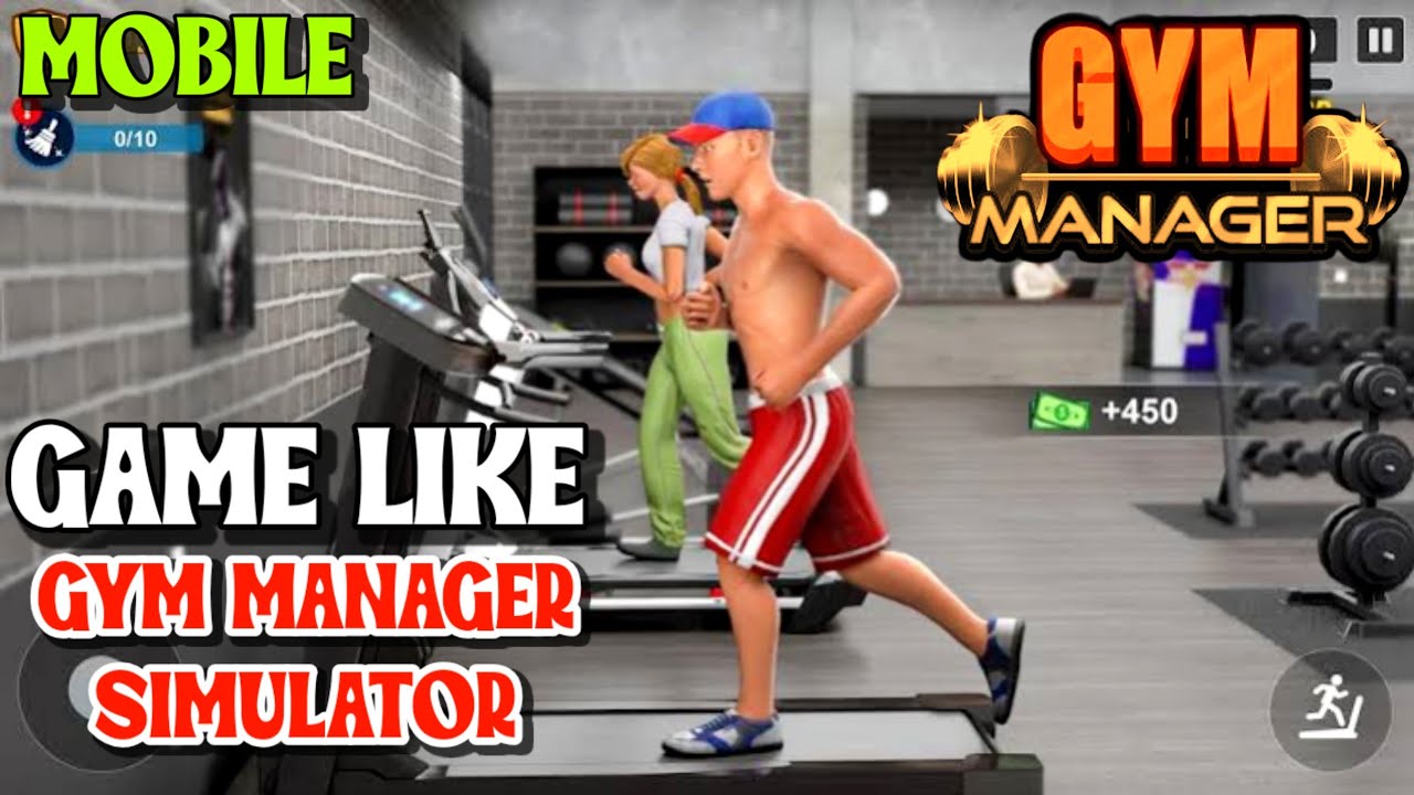 GYM MANAGER SIMULATOR Like Game In Android | GYM MANAGER MOBILE - YouTube