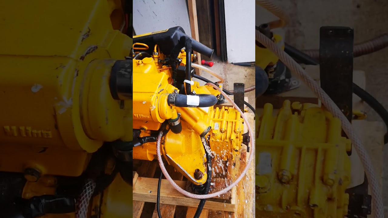 Vetus M2. C5 marine engine - YouTube