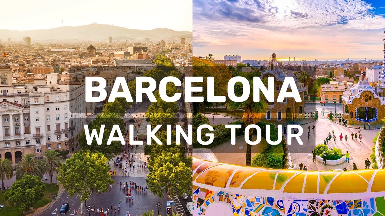 Barcelona Walking Tour 🇪🇸 | Iconic Sights in an Incredible City! - YouTube