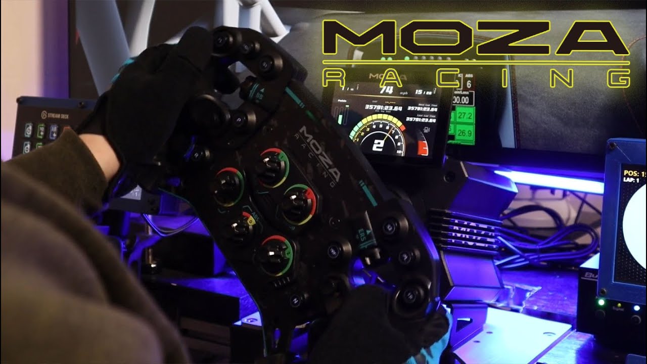 Moza GS V2 GT Wheel in action! | Assetto Corsa Competizione. - YouTube