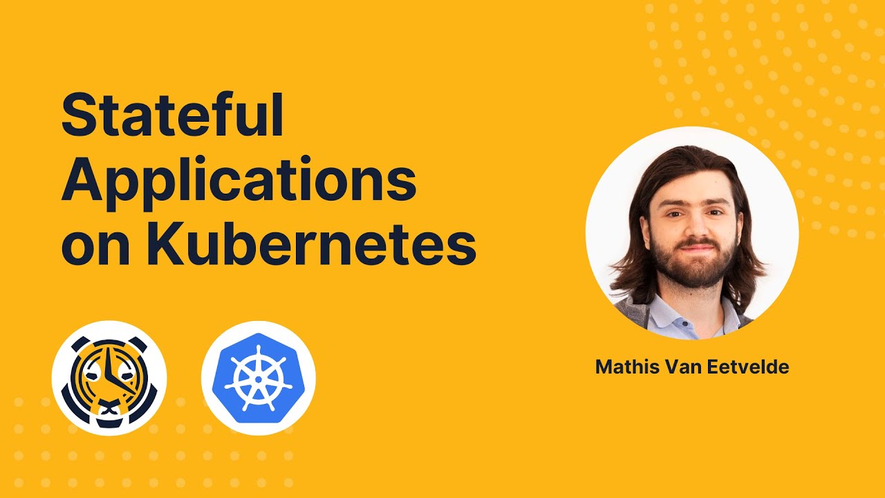 How To Run Stateful Applications On Kubernetes Youtube