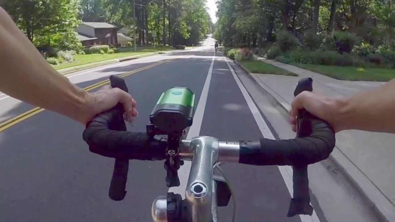 Slowing Down while Traveling at the Speed of Bike Downhill - YouTube