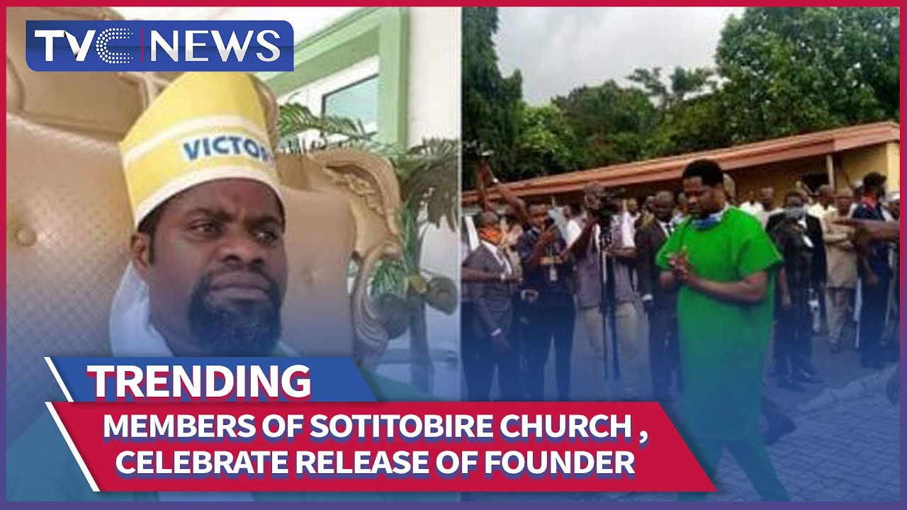 [WATCH] Members Of Sotitobire Church In Ondo Celebrate Release Of ...