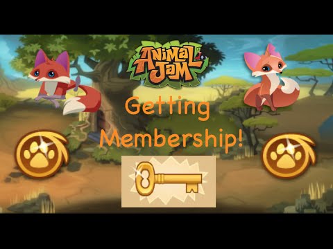 Getting an Animal Jam MEMBERSHIP! - YouTube