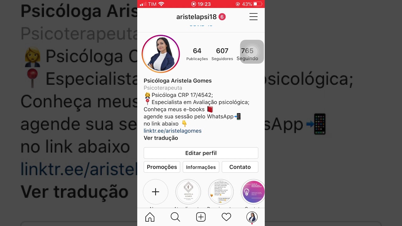 Como fazer uma bio profissional 1 parte - YouTube