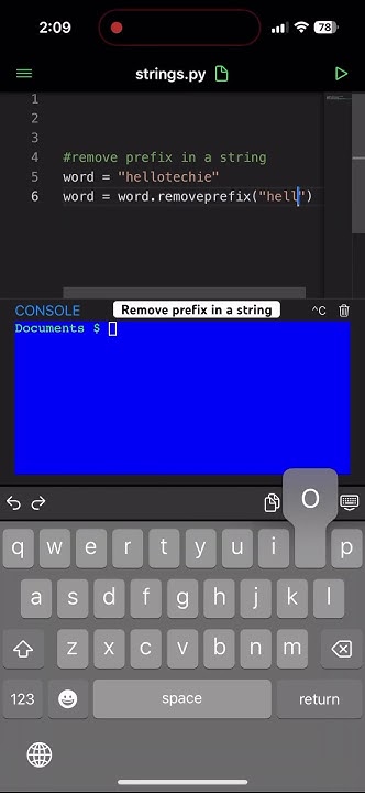How To Remove Prefix In A String Using Python Pythontutorialforbeginners Pythonprogramming 