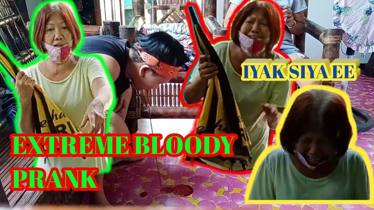 EXTREME BLOODY PRANK / EPIC FAIL 😂😂 - YouTube