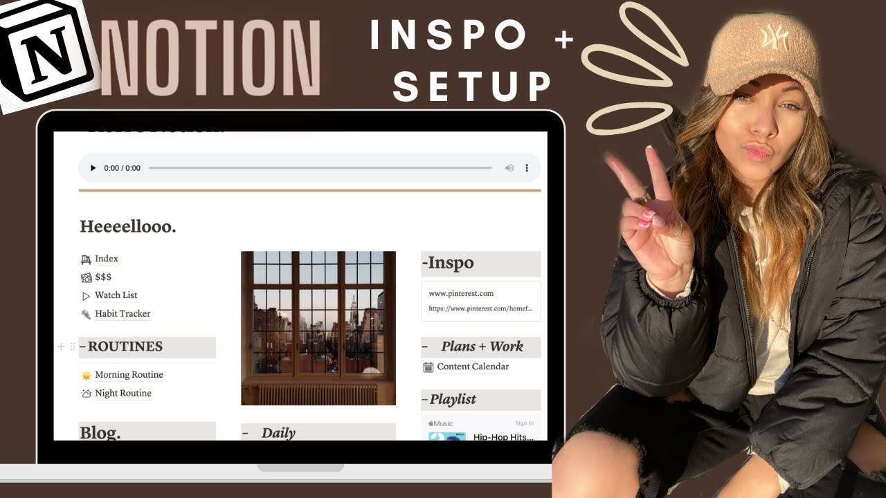 HOW I STAY ORGANIZED | NOTION INSPO + TIPS - YouTube