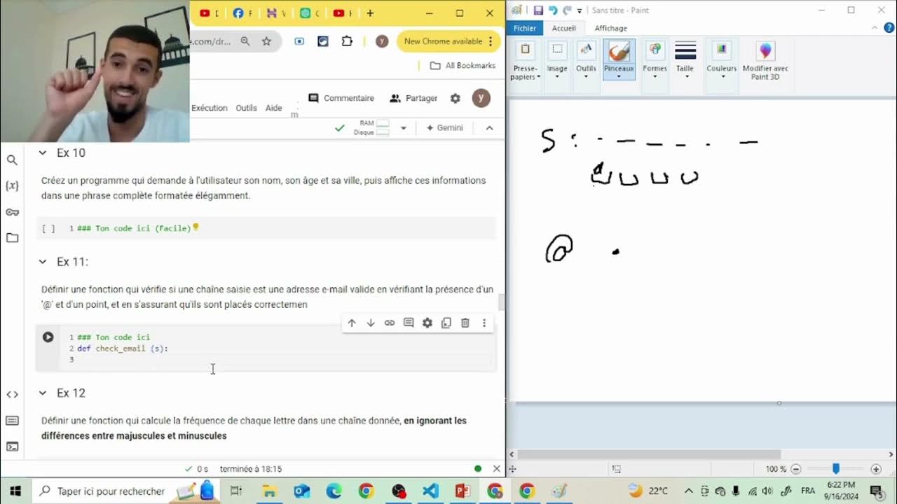 Maitriser La Programmation en Python B'darija Correction TD 2 exo de 8 ...