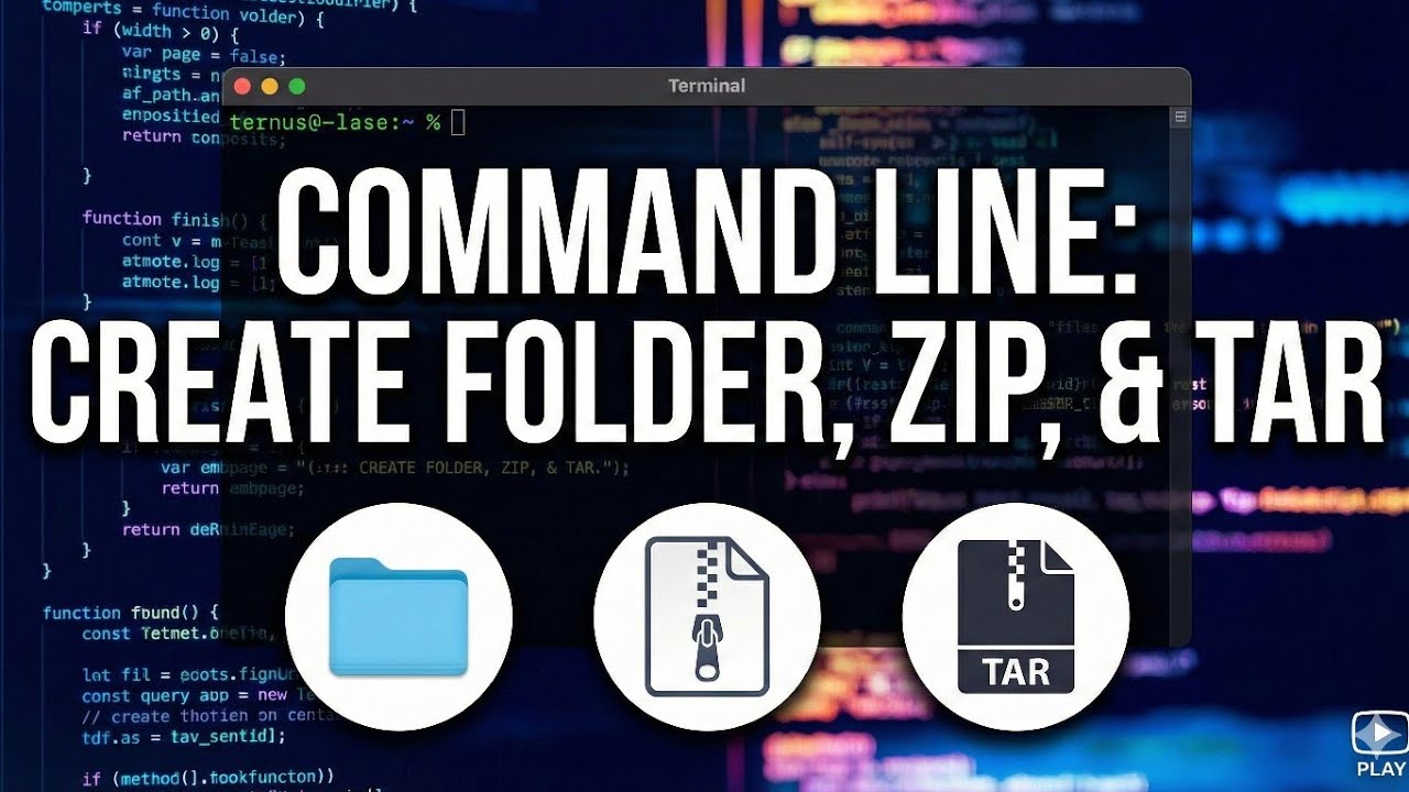 Command Line Create File 3 Types in 1 video - YouTube