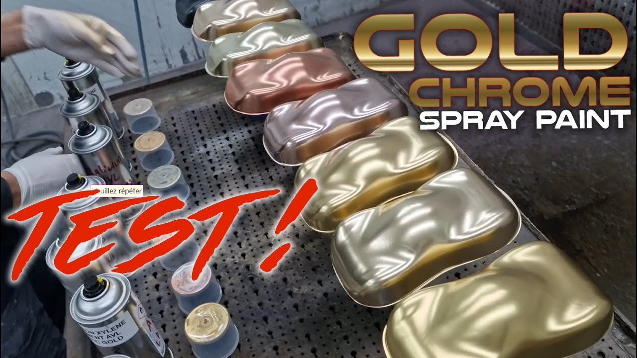 Liquid Metal Golding Paints by Stardust Colors - Peintures Métalliques ...