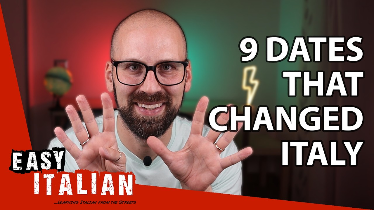 9 Dates that Changed Italy | Easy Italian 211 - YouTube