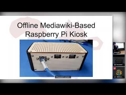 MediaWiki based Raspberry Pi kiosk for a museum - YouTube