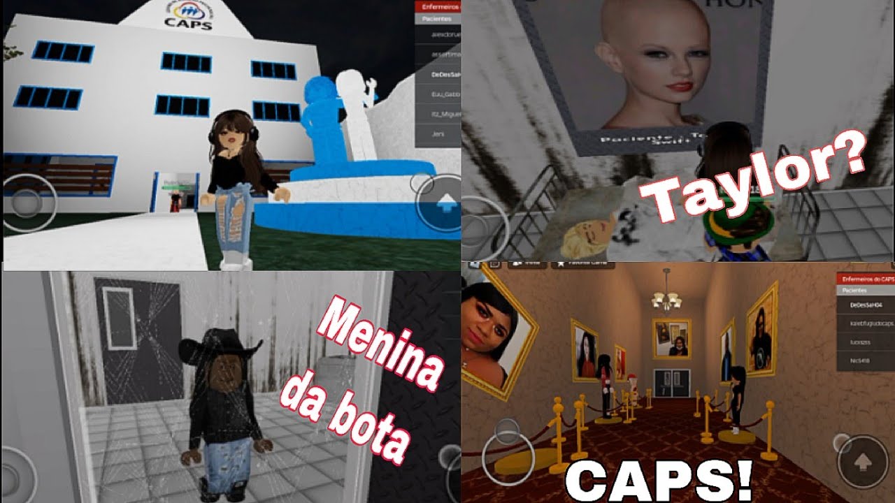 JOGO DO CAPS NO ROBLOX... Que doideira é essa? - YouTube