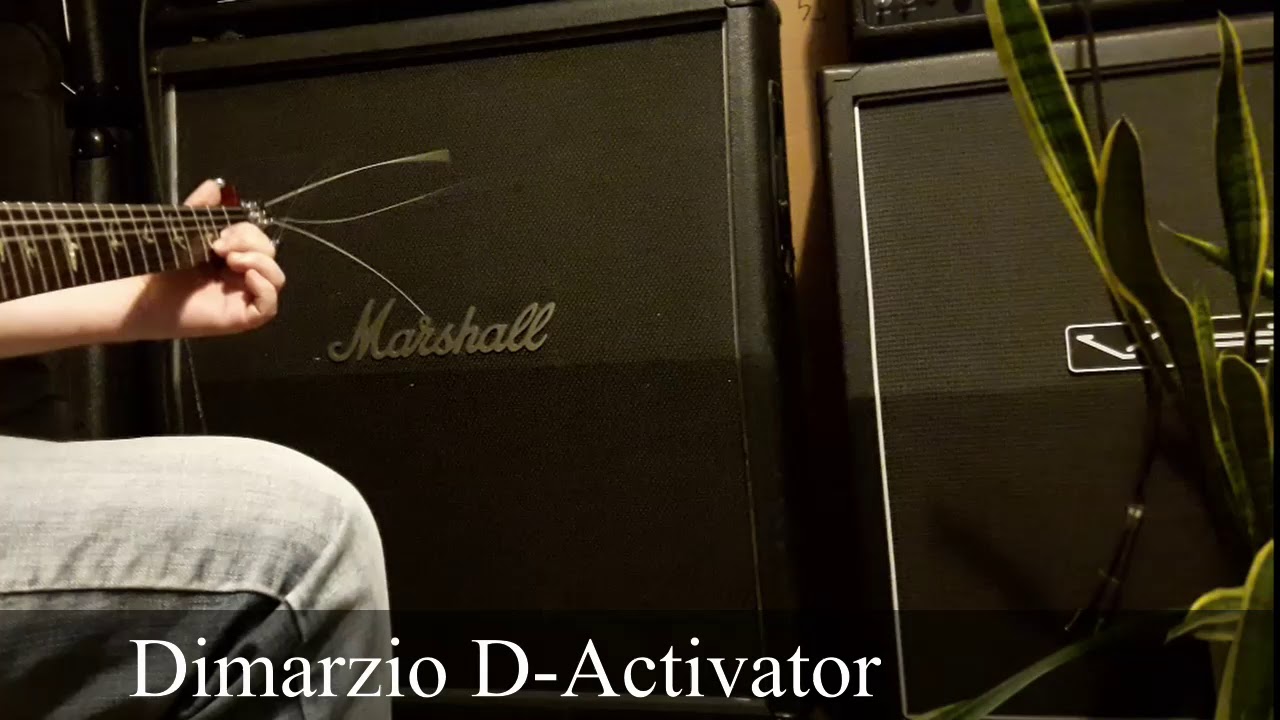 Prs Singlecut, Dimarzio D-Activator, Dominion, D-Sonic, Crunch Lab ...