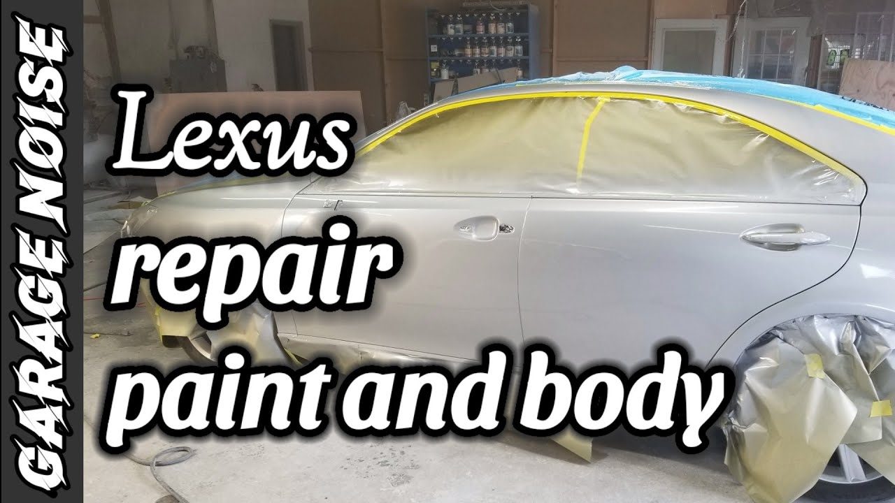 How to do auto body repair on your car. Lexus, diy auto body , paint ...