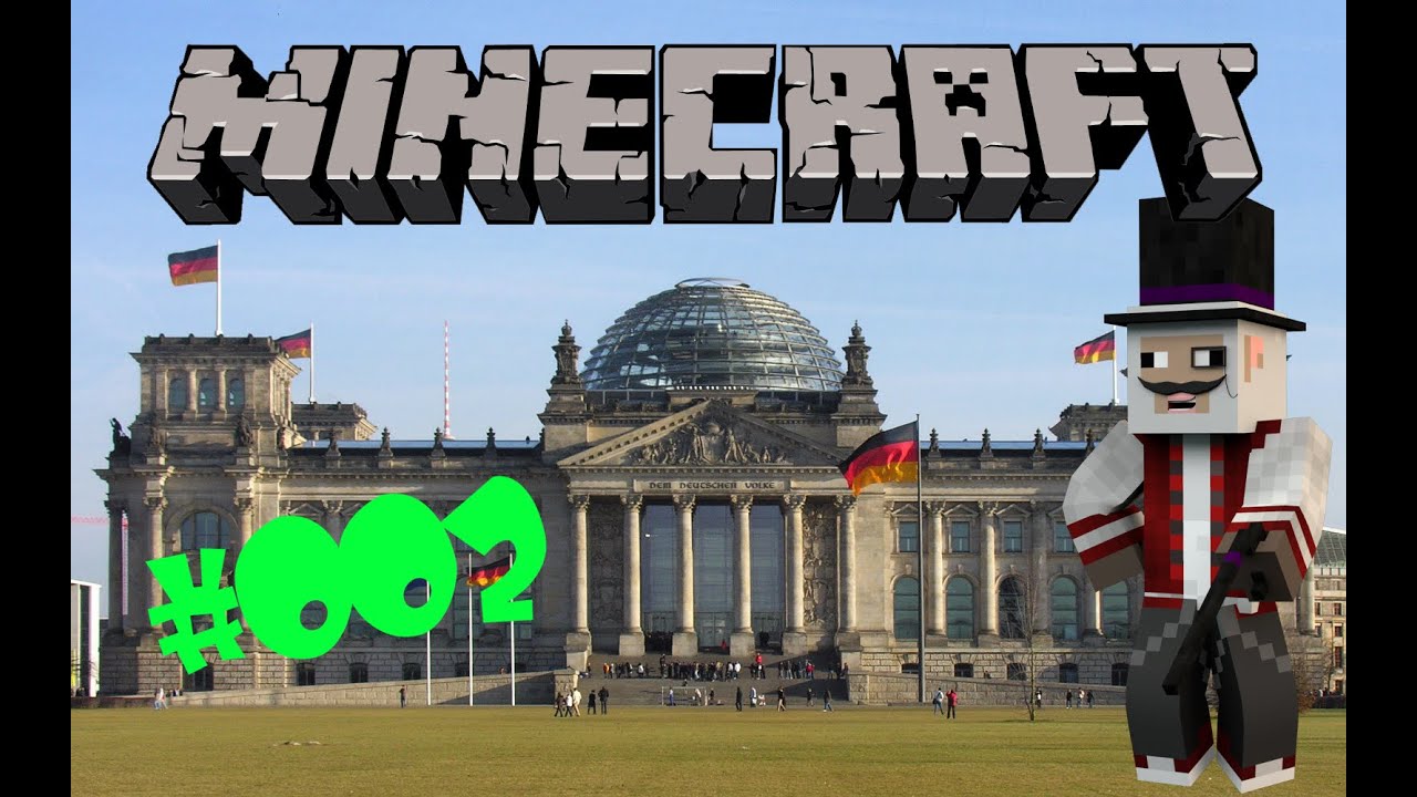 Wir bauen den Bundestag #02 - Minecraft - Justminecraft [HD][german ...