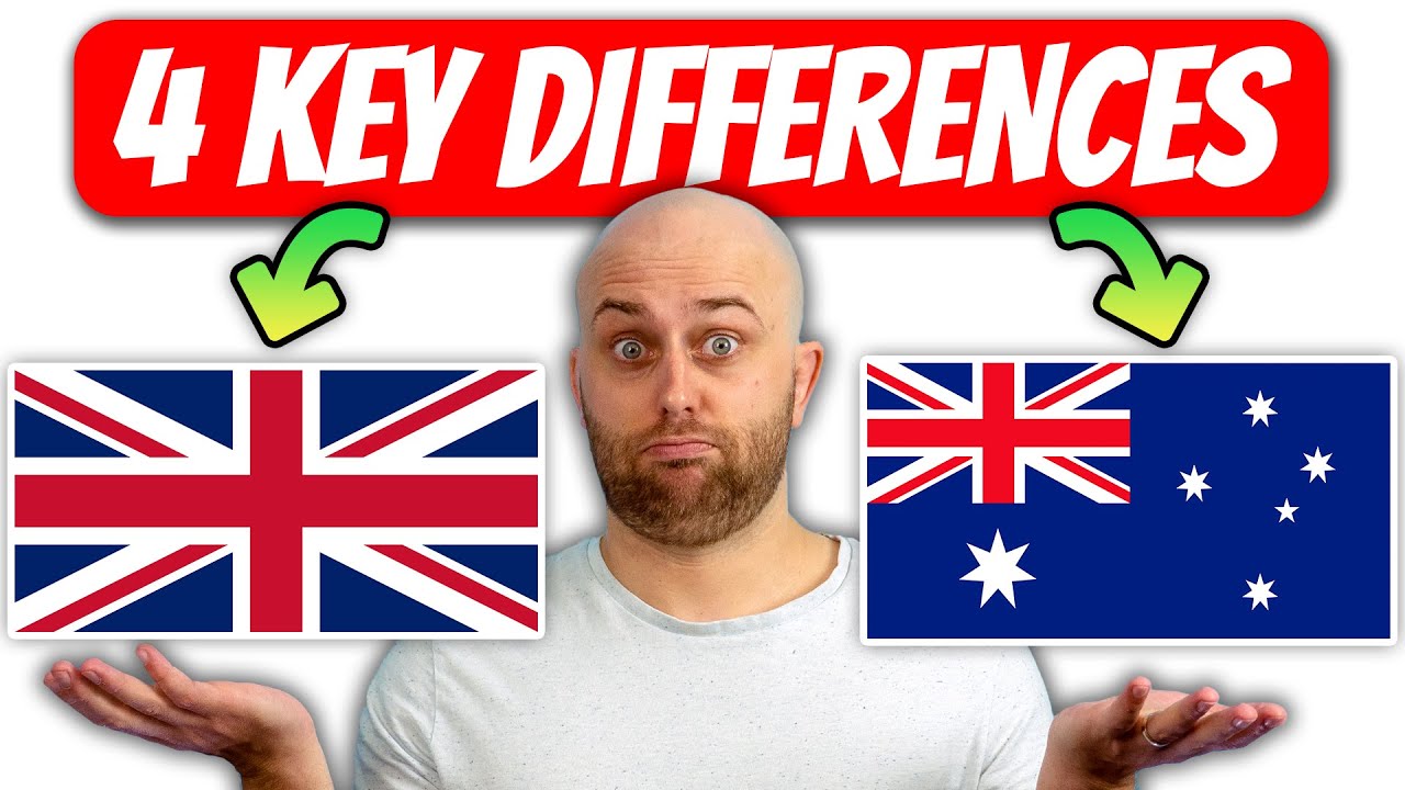 Australian English vs British English | Reaction - YouTube