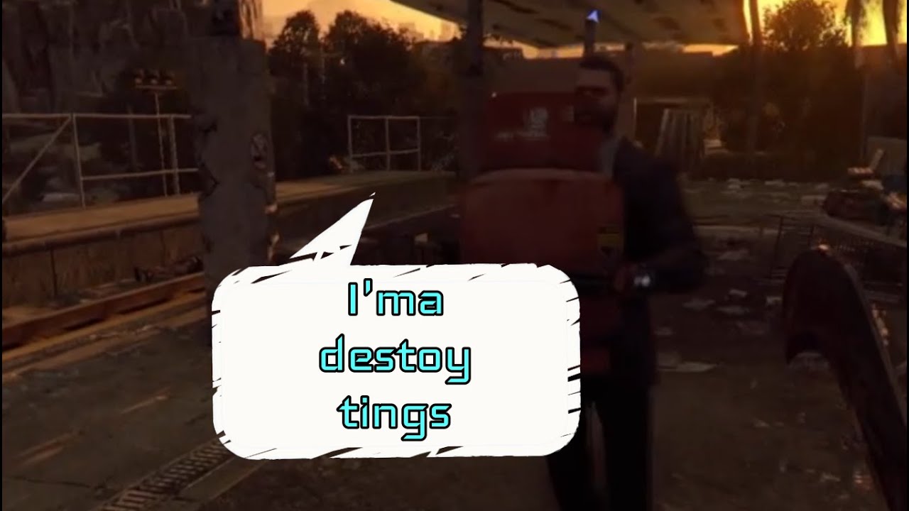 My friend explodes every gas tank in Dying Light - YouTube