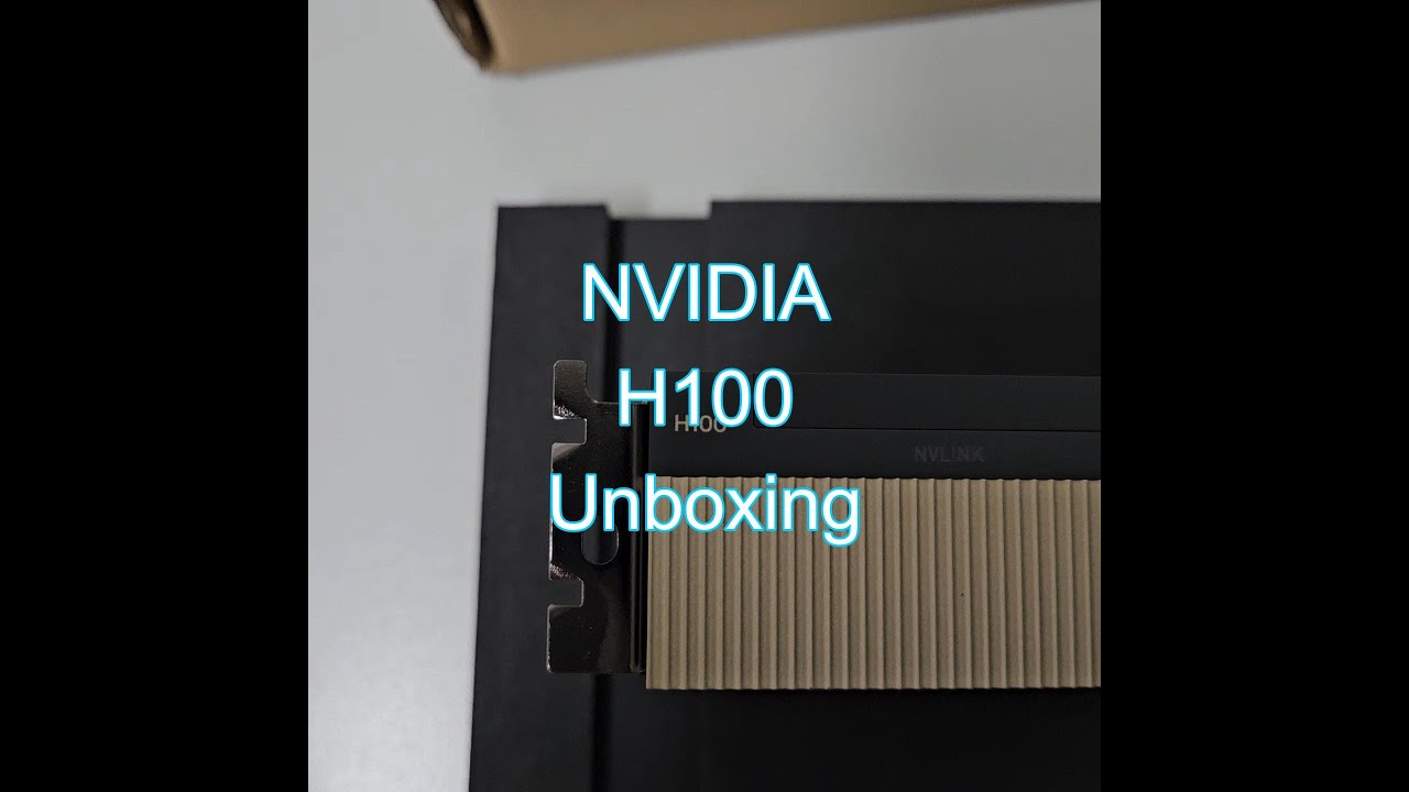 NVIDIA H100 Unboxing - YouTube