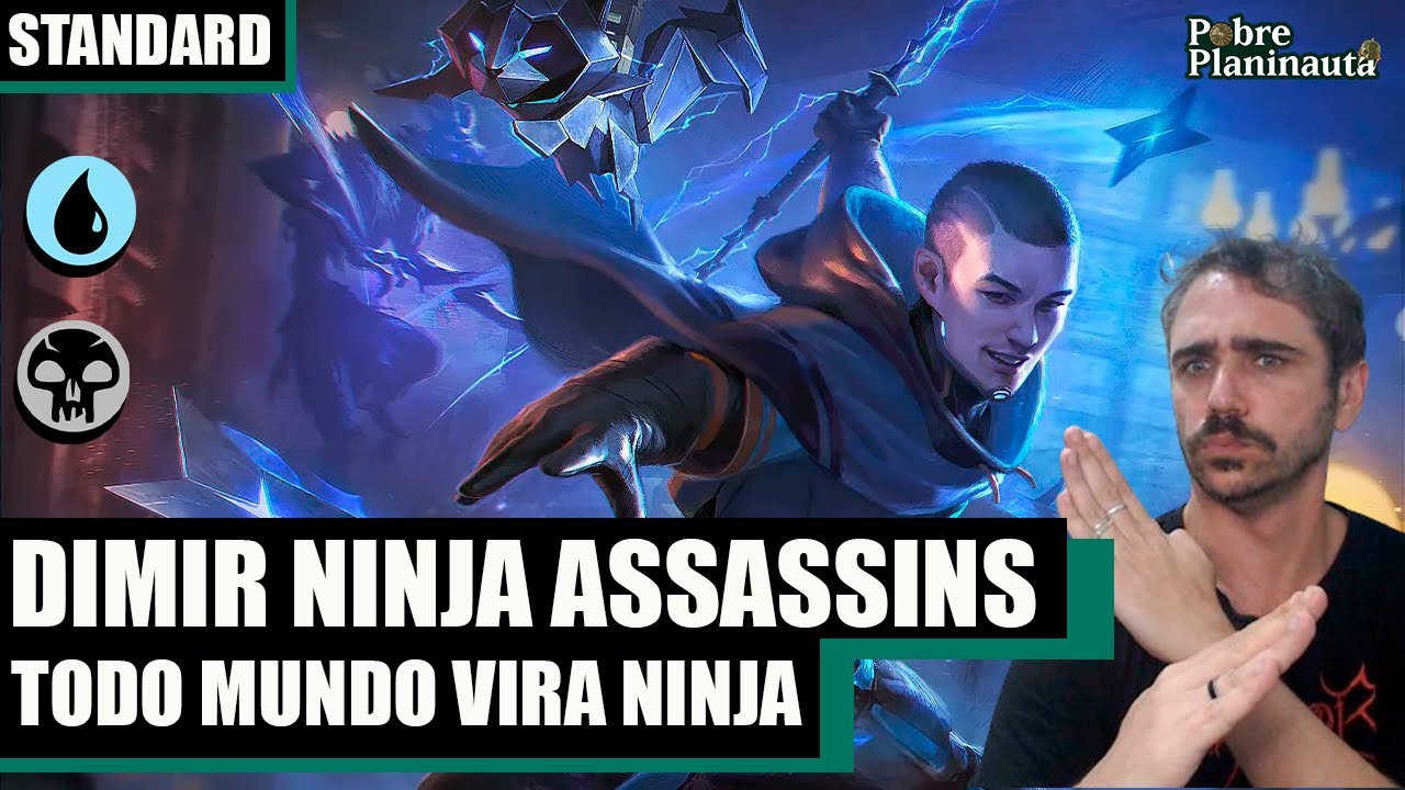NINJAS E ASSASINOS DE DUSKMOURN - Dimir Ninja Assassins - MTG Arena ...